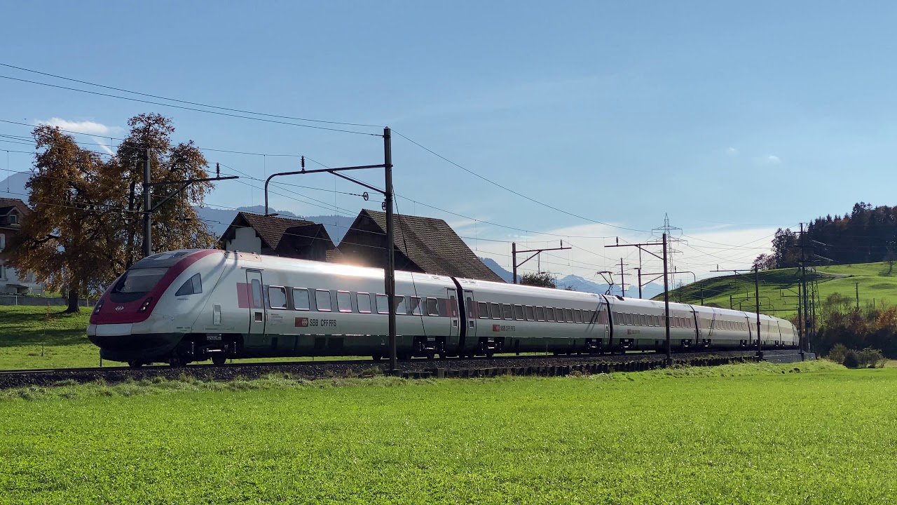 SBB InterCity 2 - Bellinzona - Zürich HB - YouTube
