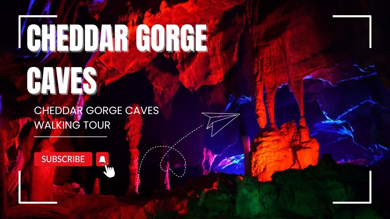 Cheddar Gorge Inside the caves. - HDR 4K - Walking tour - YouTube