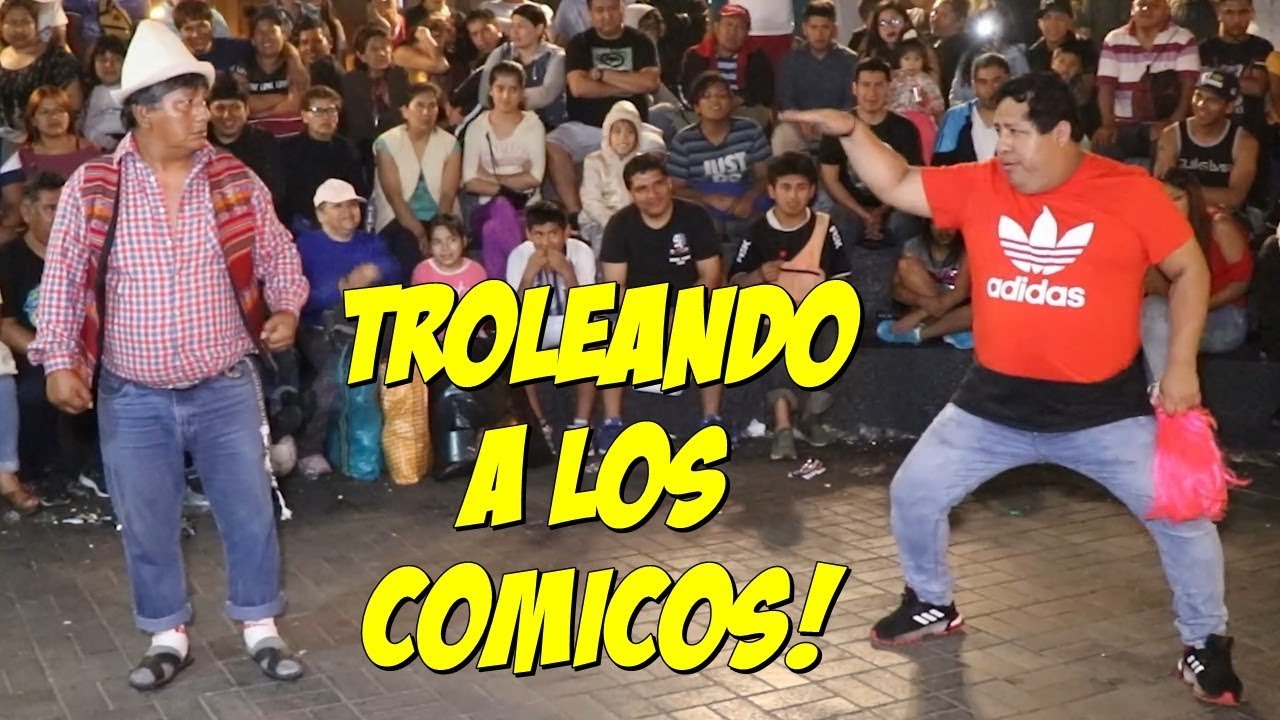 CHOLO VÍCTOR // TROLEANDO A LOS CÓMICOS // Cómicos Ambulantes del Perú ...
