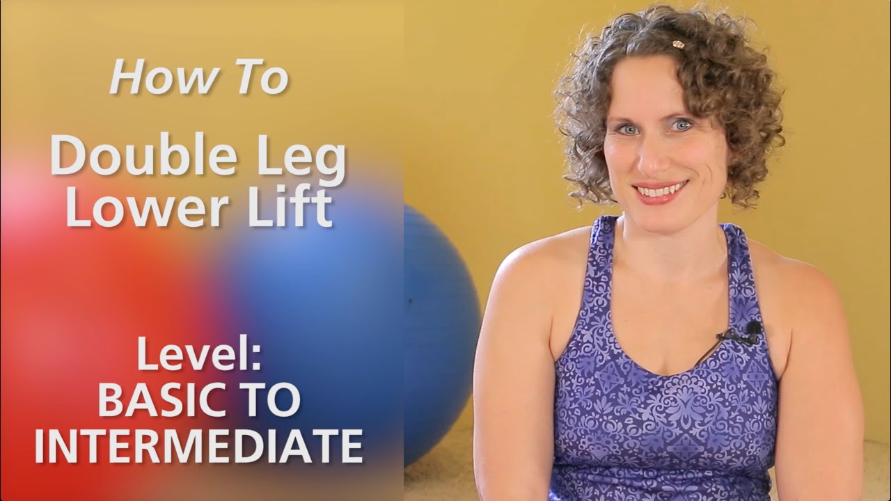 Double Leg Lower Lift How To Heidi Miller Pilates - YouTube