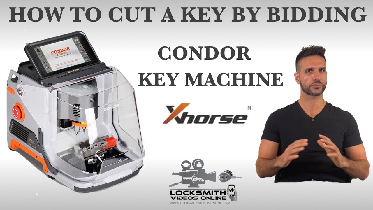 How To Cut A Key By Typing The Key Cuts [Biddings] Using The XHorse ...