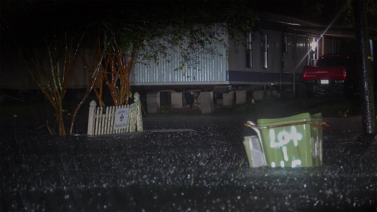 Flash Flood Emergency in Louisiana! Streets Turn to Rivers In Oakdale ...