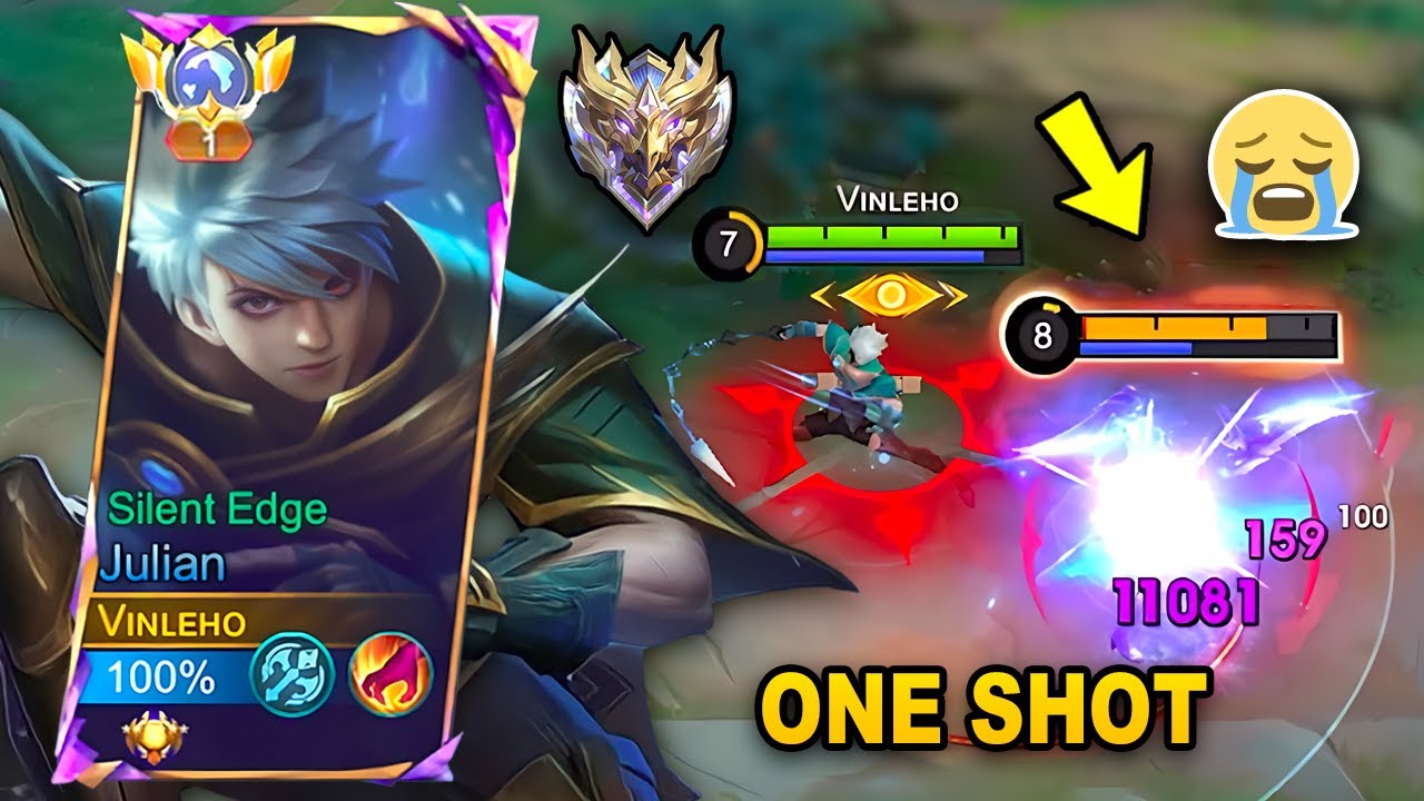 GLOBAL JULIAN ONE HIT BUILD 2025!! (100% BROKEN) | BEST BUILD TOP 1 ...