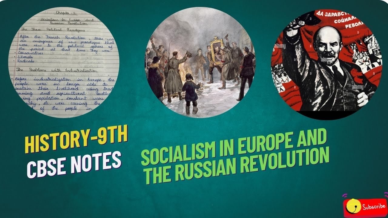 Class 9 History Notes Chapter 2 - Socialism in Europe and Russian ...