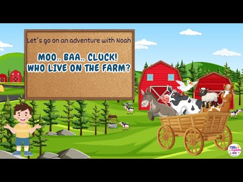 Meet the Farm Animals! Who Lives on the Farm? 🐮🐔🐑 Fun Learning for Kids ...