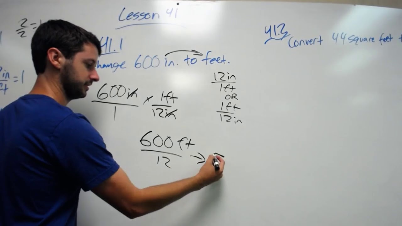 Algebra 2 Lesson 41: Unit Multipliers - YouTube