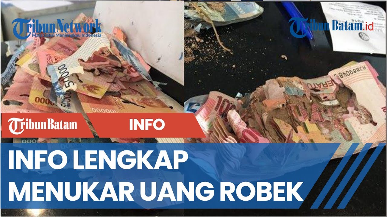 Cara dan Syarat Lengkap Menukar Uang Robek di Bank Mandiri - YouTube