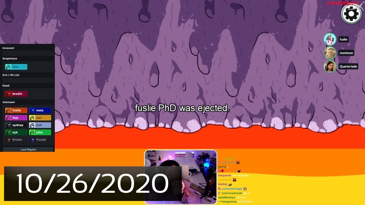 [10/26/2020] among us with REALLY COOL people - YouTube