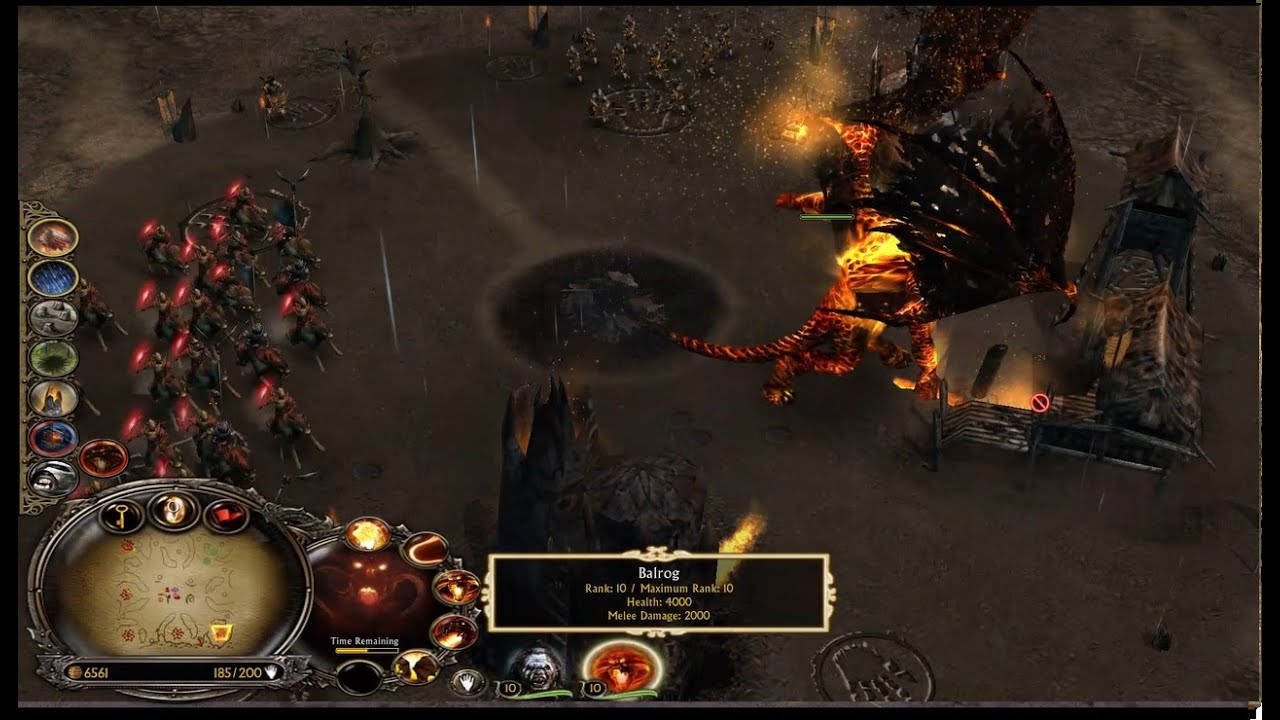 The Battle for Middle-Earth 1 - 1vs5 Hard AI - Isengard - Map Nurn ...