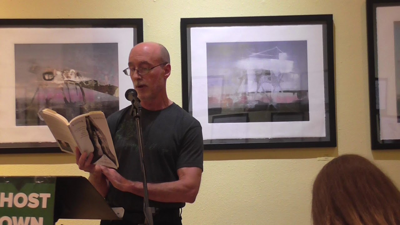 Ghost Town Poetry Open Mic- Featured Reader Reggie Marra - YouTube