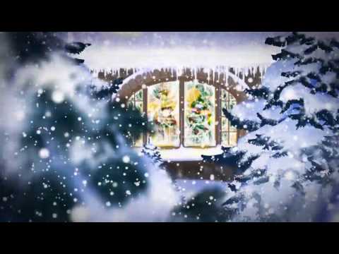 Christmas and New Year Opener greeting text logo info