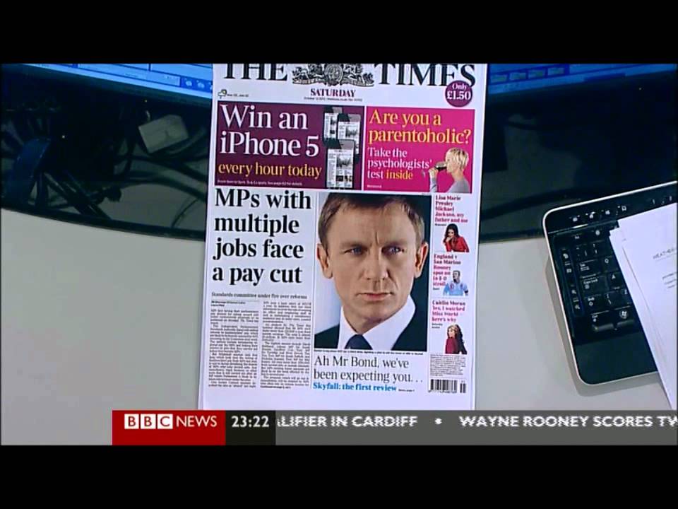 Bobby Friedman BBC News Channel paper review - YouTube