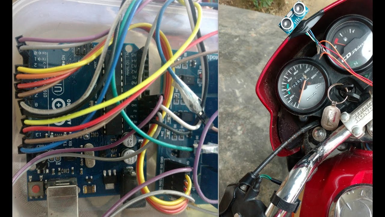 Make any bike's ignition motion sensor controlled || Pi/Arduino project ...