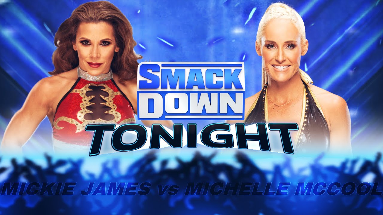 WWE 2k20 - SMACKDOWN - Mickie James vs Michelle Mccool - YouTube