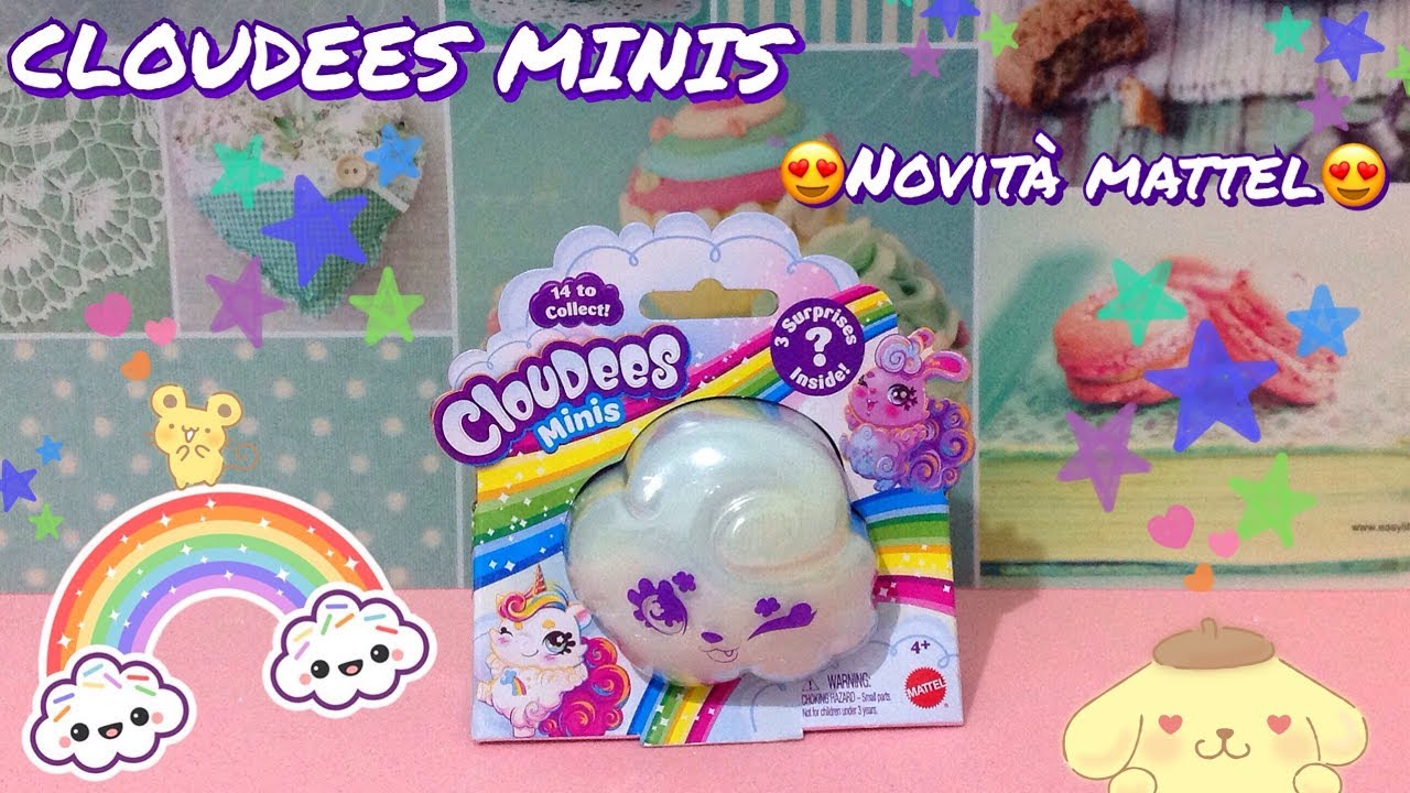CLOUDEES By Mattel ☁️💖☁️ Nuovi cuccioli collezionabili 😍 ADORABILI! Unboxing Ita 💖 - YouTube