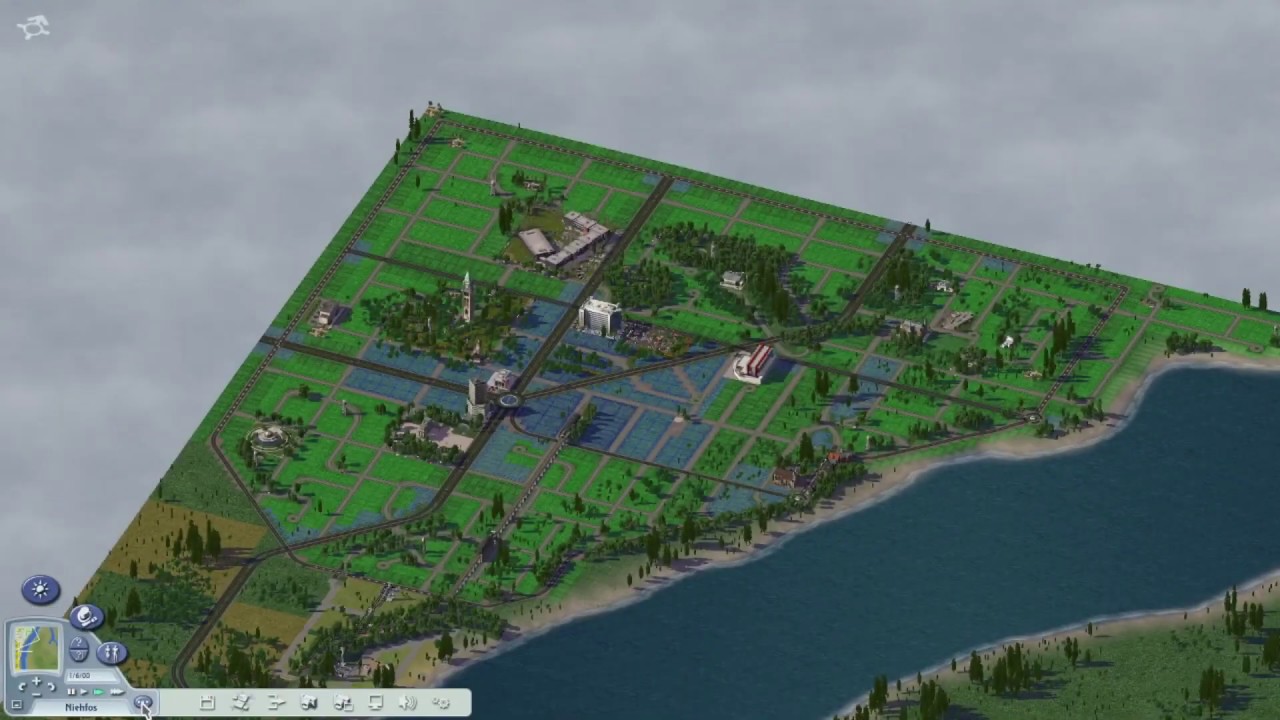 SimCity 4 - City Planning Pt.2 (timelapse) - YouTube