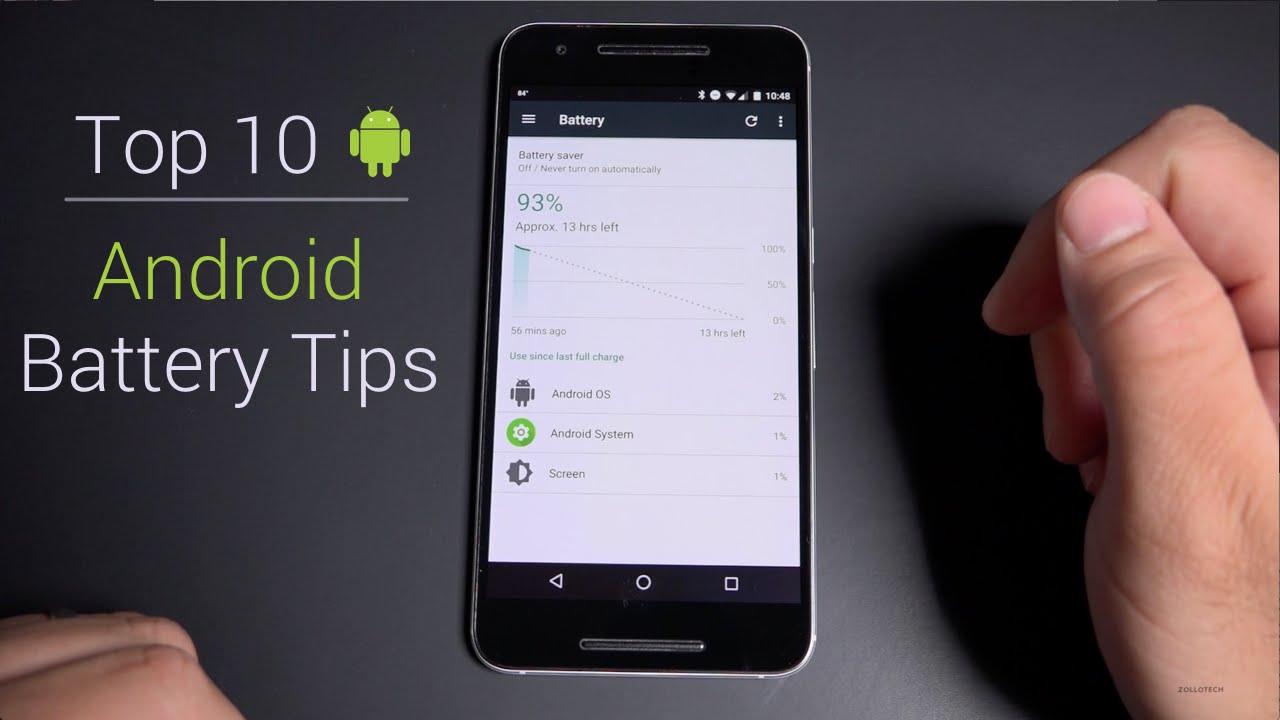 Top 10 Android Battery Saving Tips Youtube