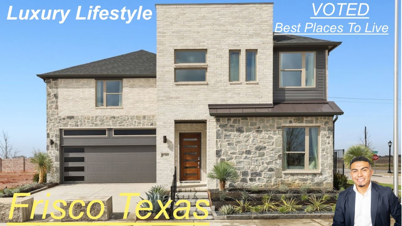 Touring a Million Dollar Contemporary Home in Frisco Texas - Trophy ...