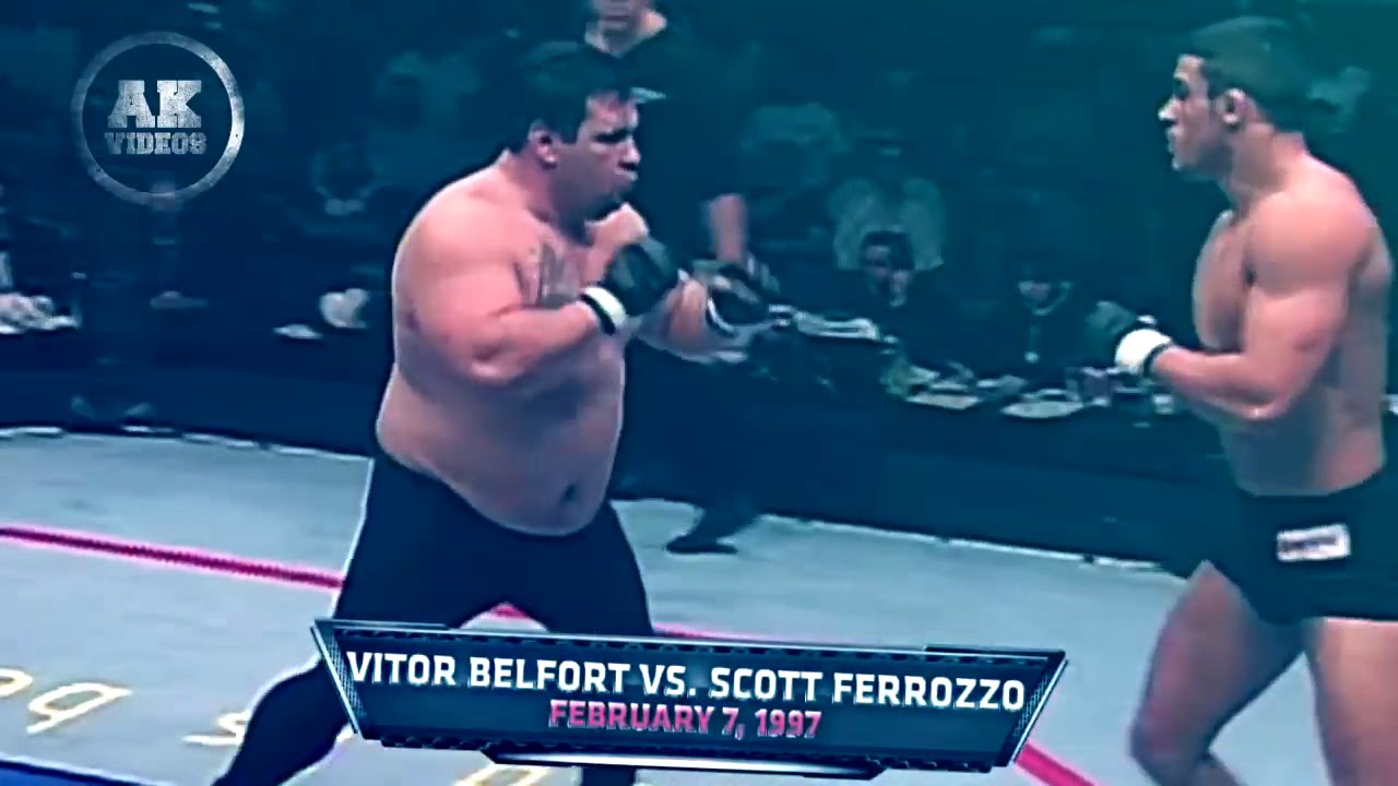 UFC 12 VITOR BELFORT VS SCOTT FERROZZO 1997y. - YouTube