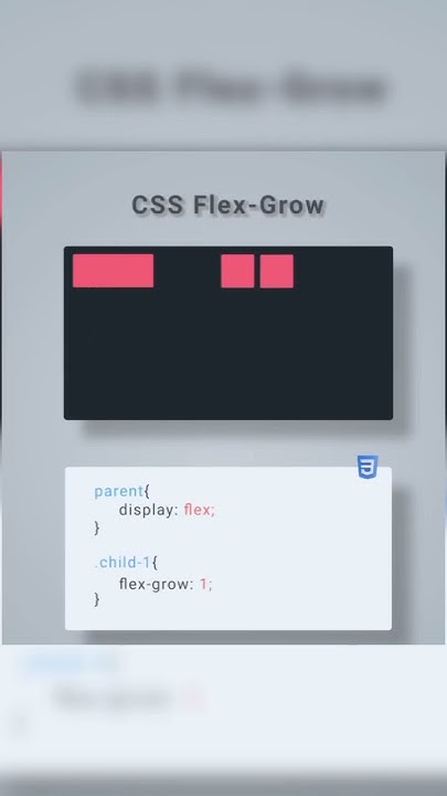 CSS Flex Grow #shortvideo #shorts - YouTube