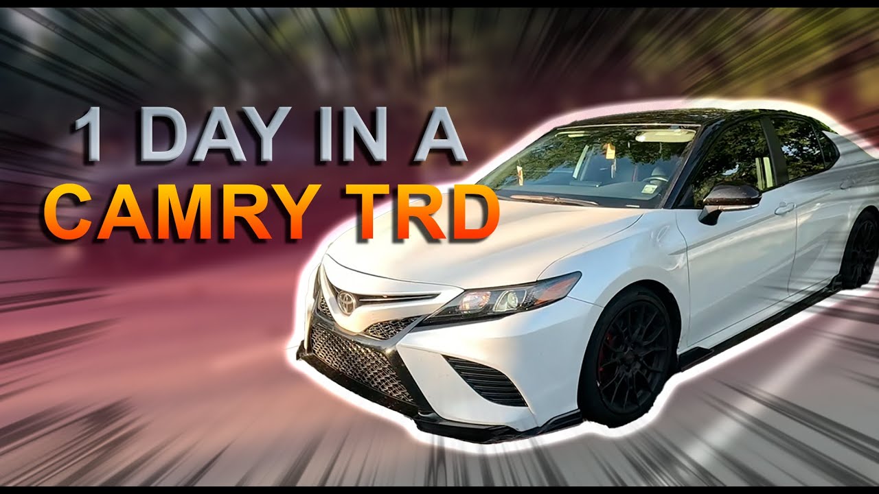 1 DAY IN A CAMRY TDR - CarVibeZone - YouTube