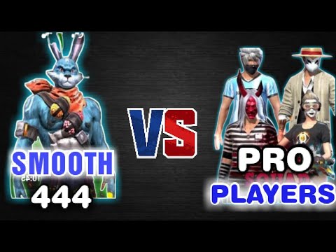 Smooth 444 vs 4 Pro player, smooth 444 1 vs 4 match🔥 - YouTube