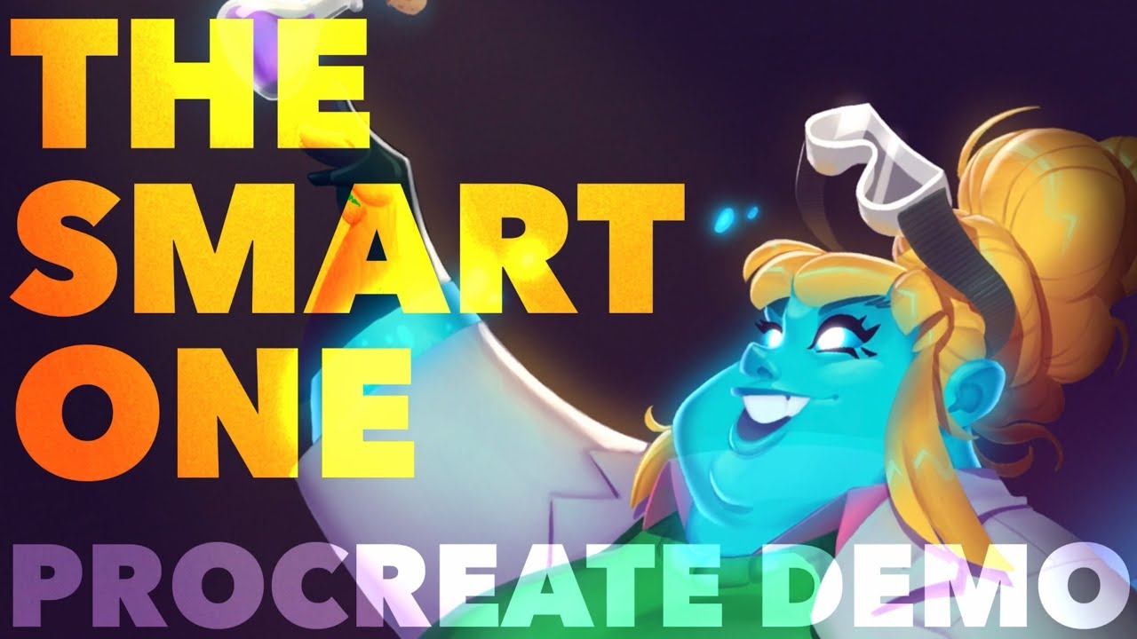 Ep. 212| Giselle, The Smart One - Procreate 5 Demo - YouTube