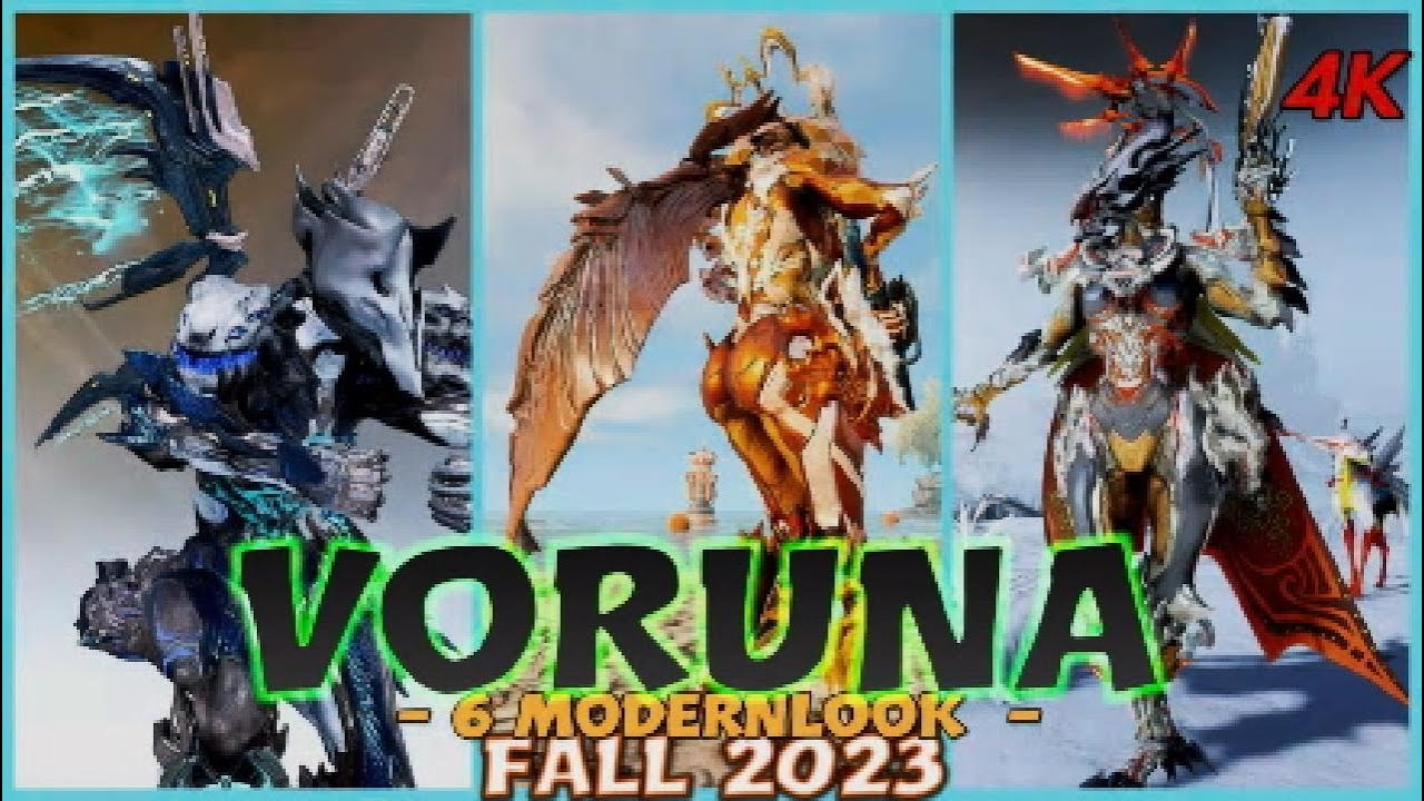 Voruna Fashionframe Warframe Fall 2023 Art-Fashion - YouTube