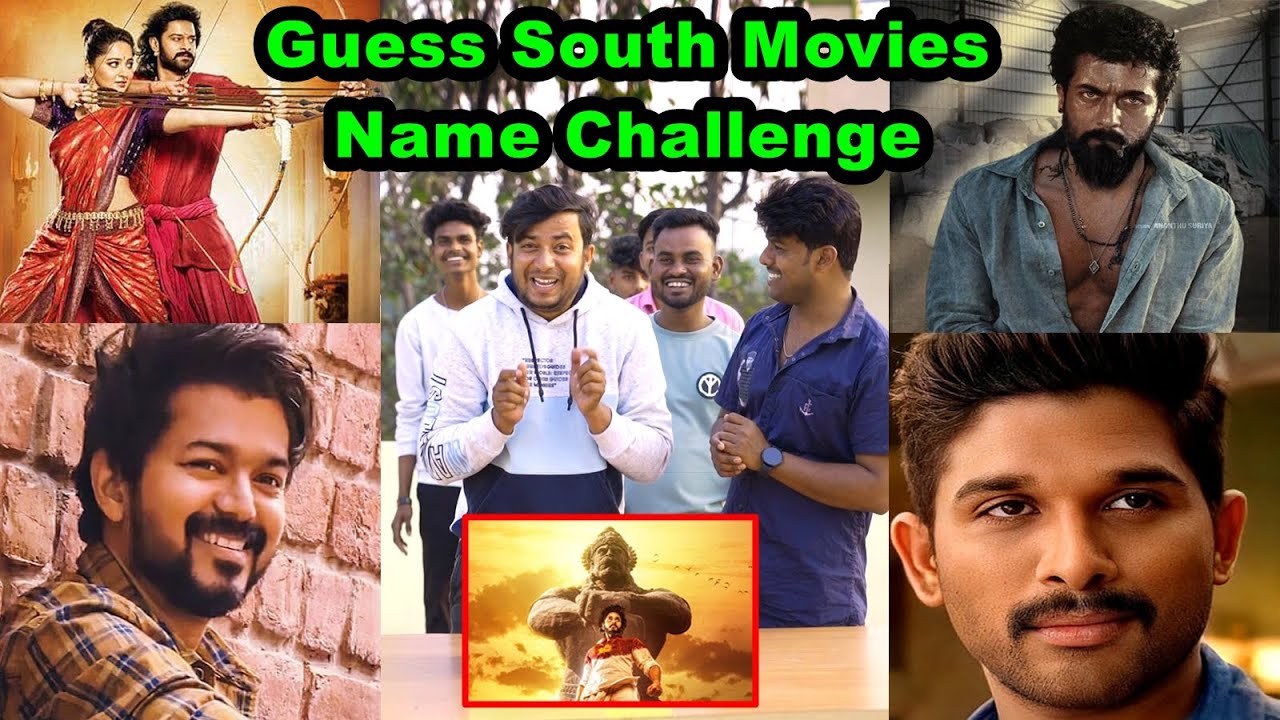 Guess The South Movies Name Challenge | OYE TV - YouTube
