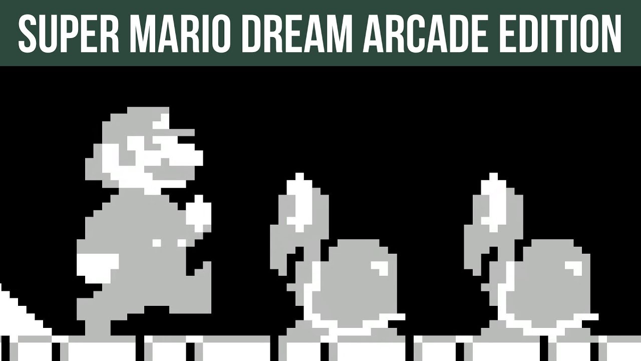 Super Mario Bros Dream Arcade Edition - Hack of Super Mario Bros - YouTube