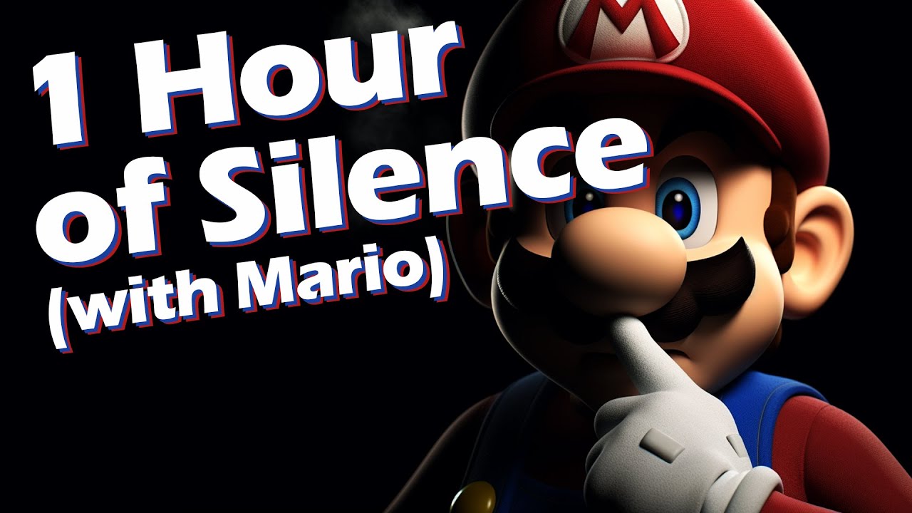 1 Hour of Silence Occasionally Interrupted by Mario - YouTube