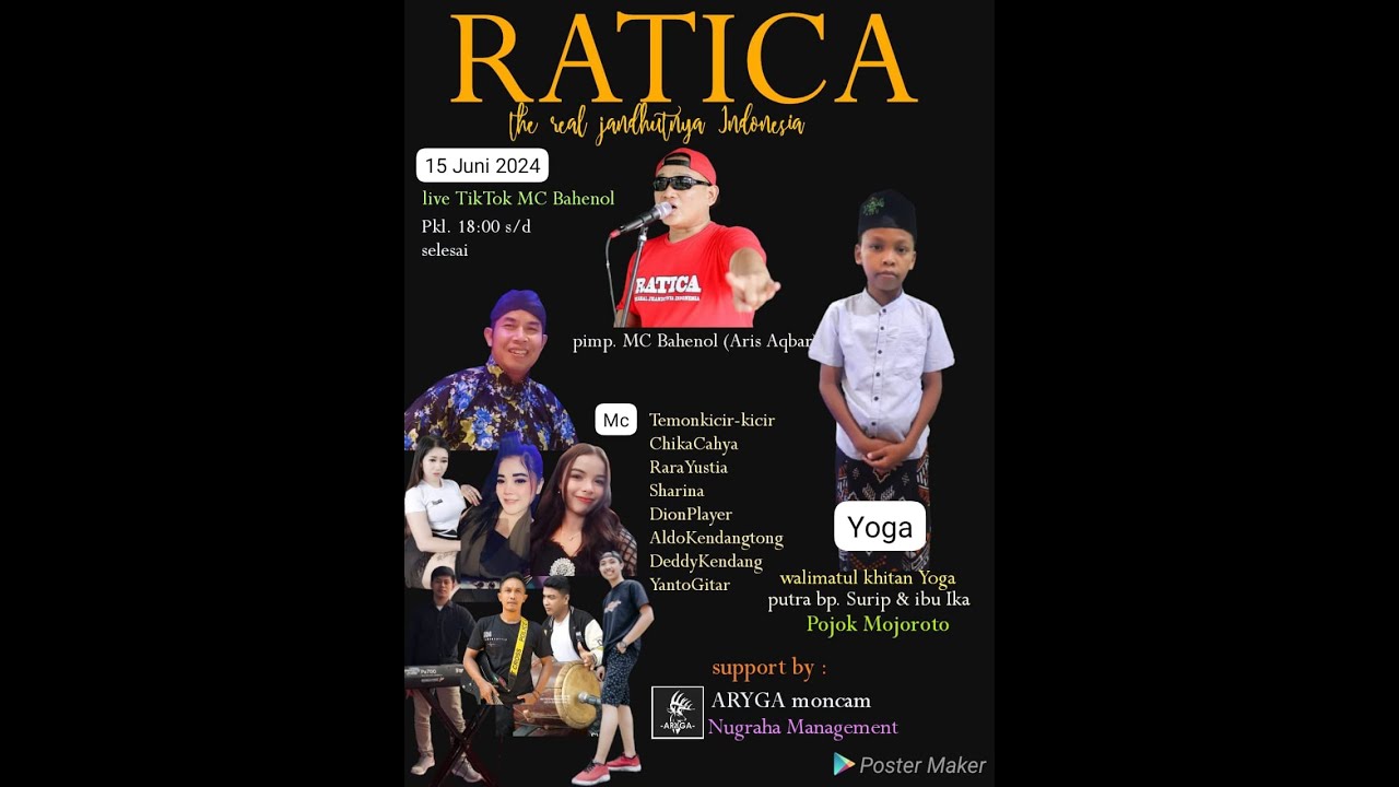 Kandas cover Ratica musik/Nugraha management - YouTube