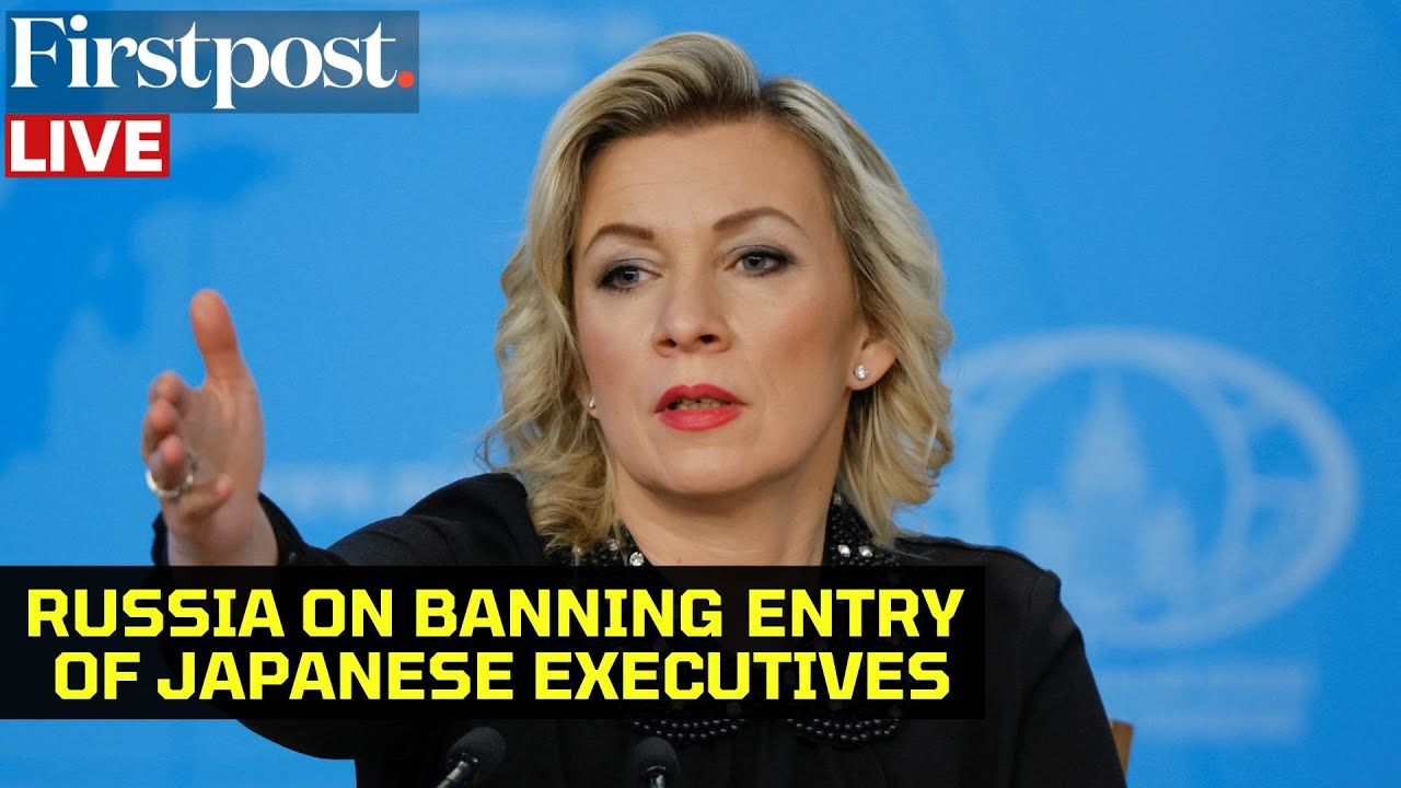 Russia MoFa LIVE: Russia Bans Entry of Top Japanese Business Executives ...