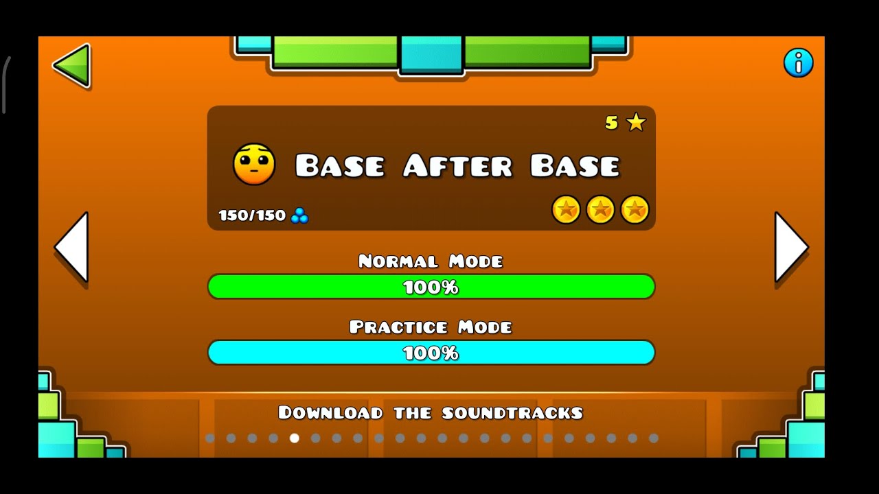 Base after Base| Geometry Dash #5 - YouTube