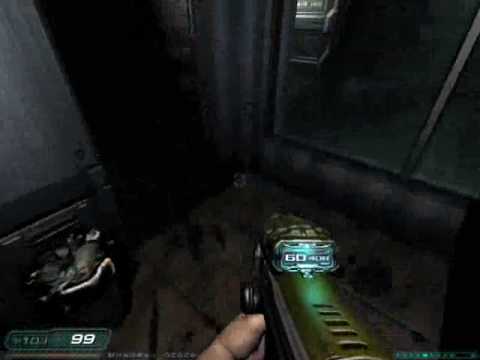 Let's Play Doom 3 50: Turrets Ahoy! - YouTube