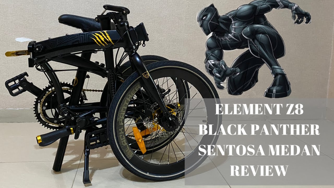 SEBERAPA KEREN SEPEDA DARI WAKANDA INI??? 😎BLACK PANTHER ELEMENT Z8 ...
