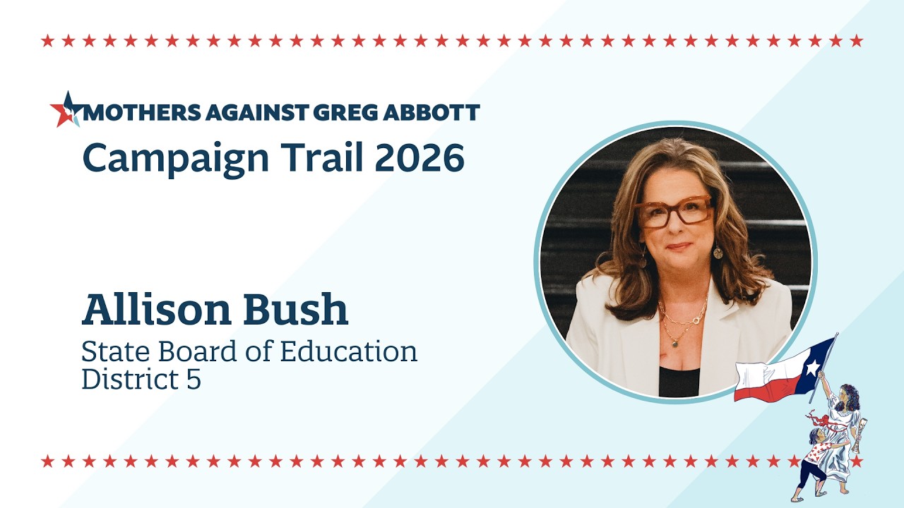 Allison Bush Candidate for Schoolboard of Education District 5 - YouTube