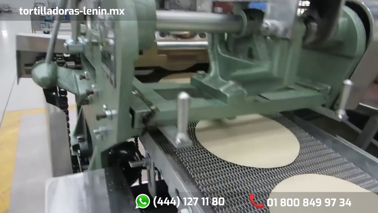 Máquina Tortilladora ML 90 │ ML-90 Tortilla Machine - Manufacturas ...
