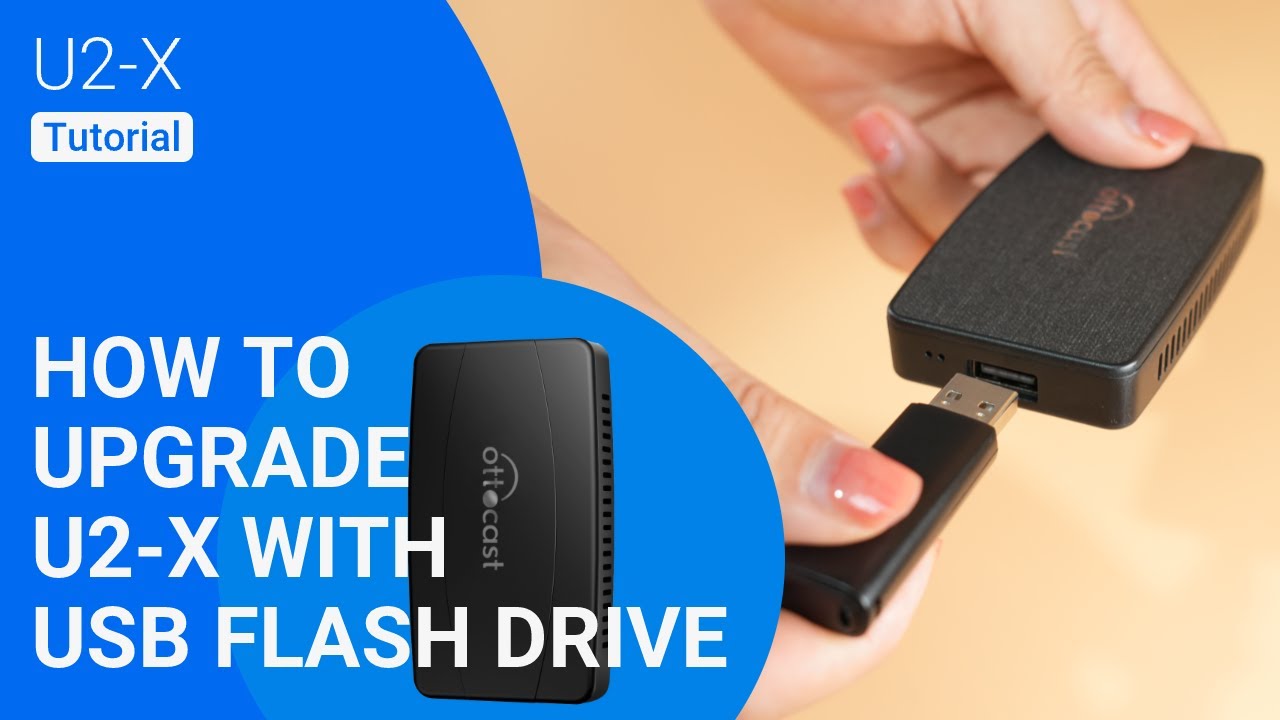 Ottocast | How to update U2-X with USB flash drive - YouTube