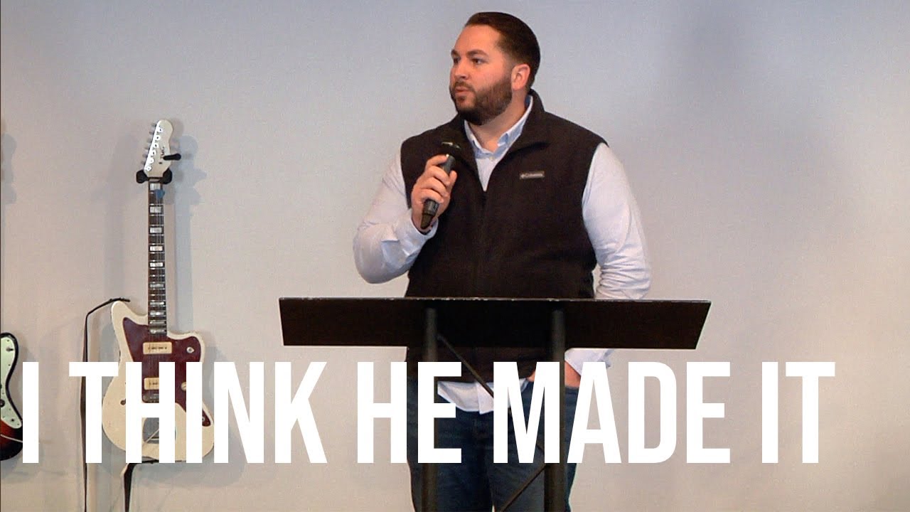I Think He Made It || David Thaxton - YouTube