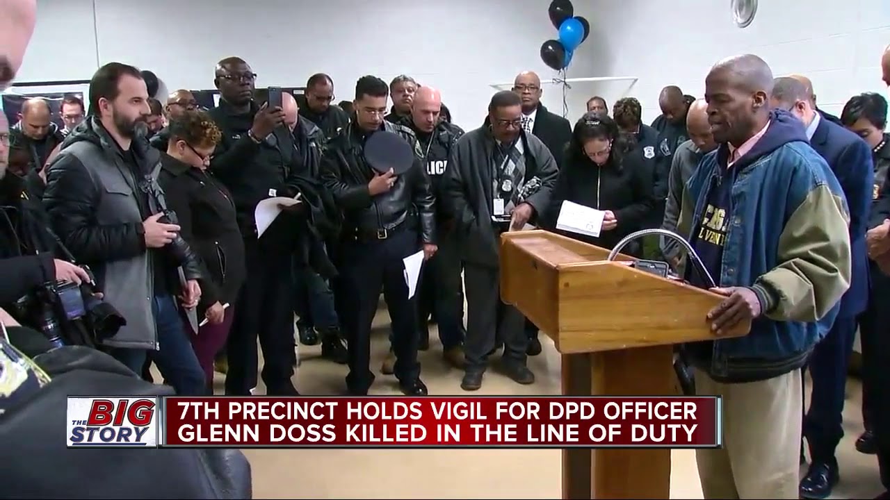 Vigil being held today for slain Detroit police officer Glenn Doss ...