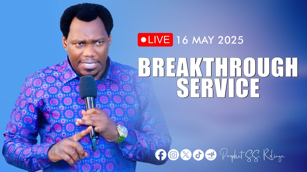 🔴LIVE OCOAN BREAKTHROUGH FRIDAY SERVICE BROADCAST (May 16, 2025) - YouTube
