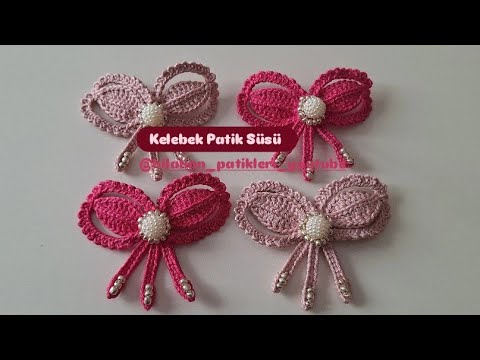Kelebek Patik Süsü Anlatımı 🌸🩷🌸🩷#reklamiçeriyor
