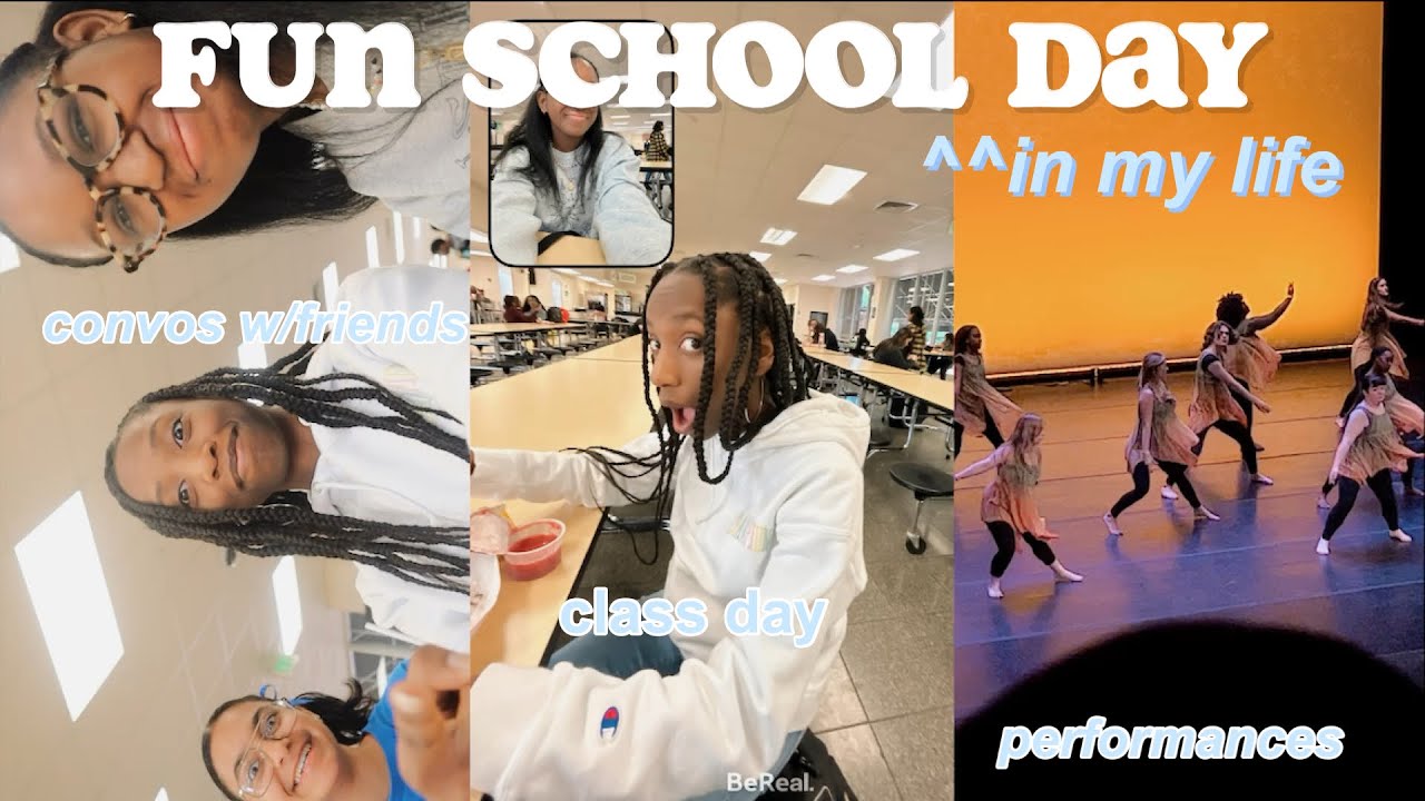 FUN school day in my life (junior year) ♡ - YouTube