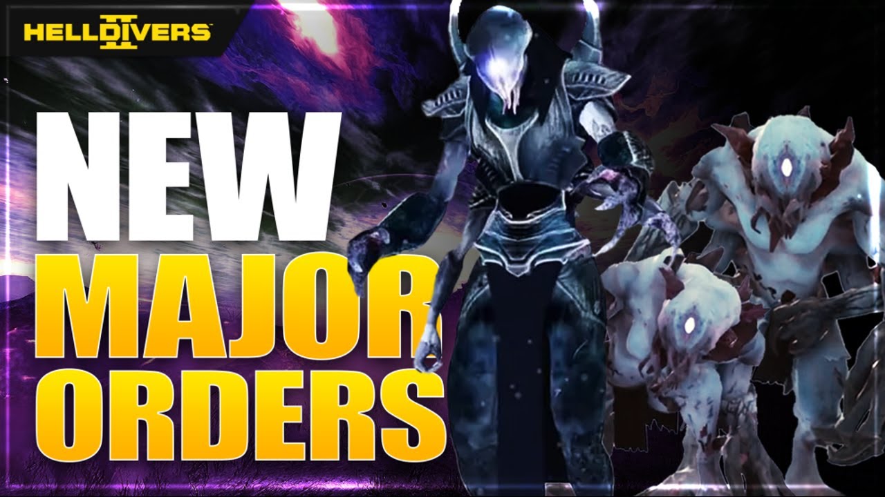 Helldivers 2 New Major Order Updates Are Changing The Game - YouTube