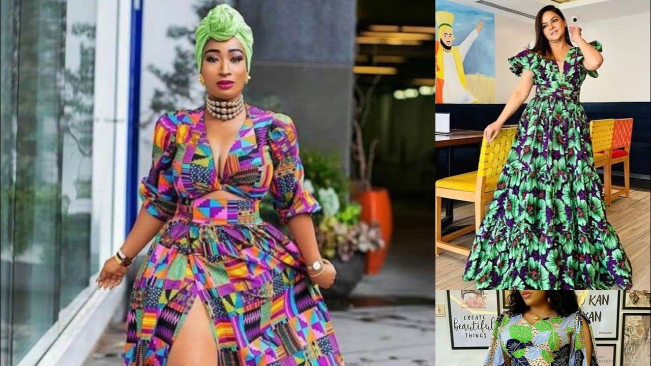 2024 beautiful elegant ankra gown styles for African ladies - YouTube