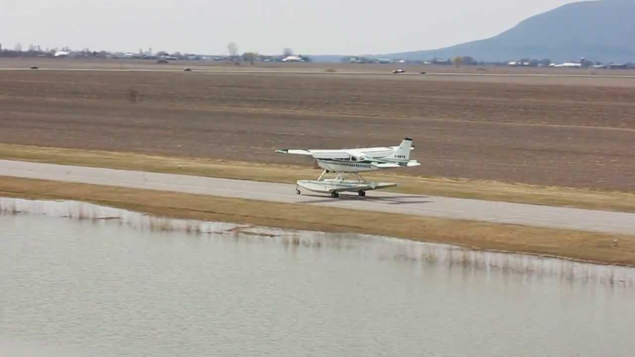 [HD] Highly Modified Cessna 206 With Allison C250 Turbine G-BAIR 6T ...