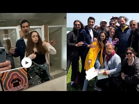 Adı Sevgi 9.Bölüm kamera arkası Volkan ve Zeynep eğlenceli videolar geldi