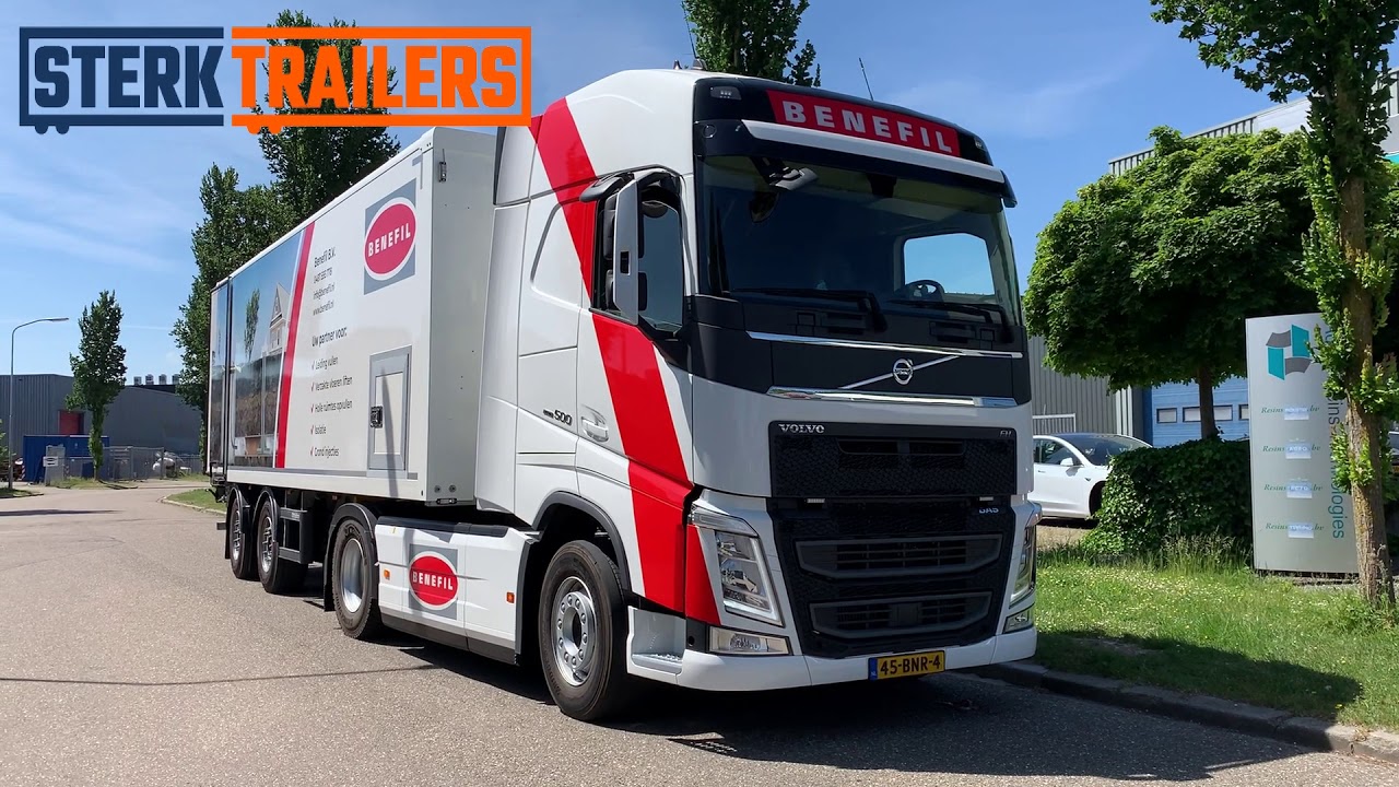 STERK Trailers - op pad met Benefil B.V. - YouTube