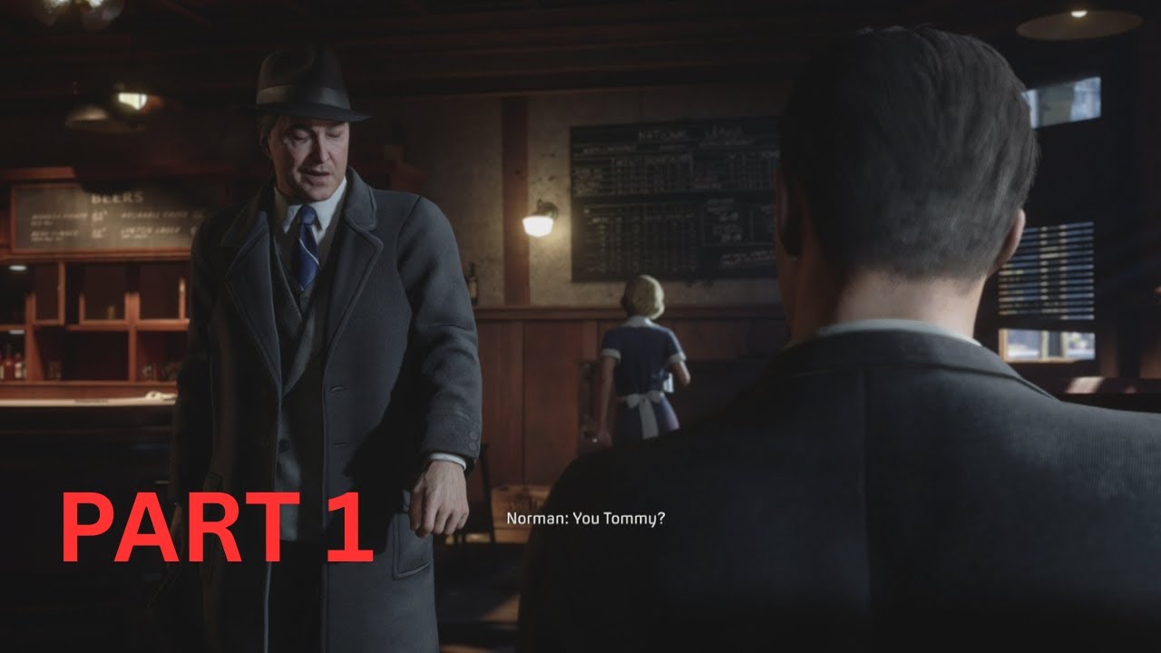 MAFIA DEFINITIVE EDITION WALKHROUGH GAMEPLAY PART 1 -INTRO - YouTube